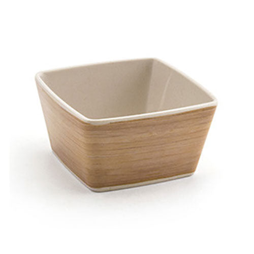 FOH Platewise Mod Square Bowl, Bamboo, 5 oz. – Chefs' Toys