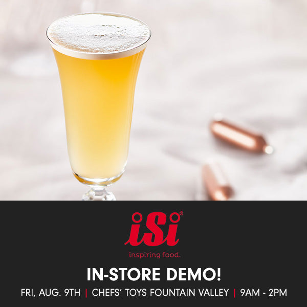 iSi In-Store Demo - Fountain Valley – Chefs' Toys