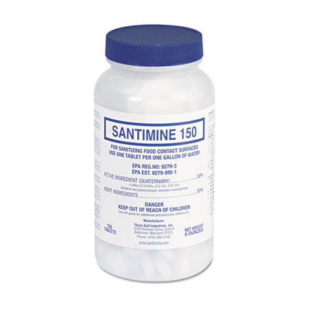 Royal SANI TAB Santimine 150 Ammonia-Based Sanitizing Tablets – Chefs' Toys