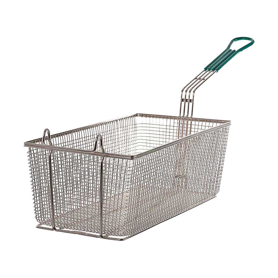 Deep Fryer Basket, 17" x 8" – Chefs' Toys