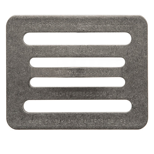 Chef's Press, Stainless Steel, 13 oz. – Chefs' Toys