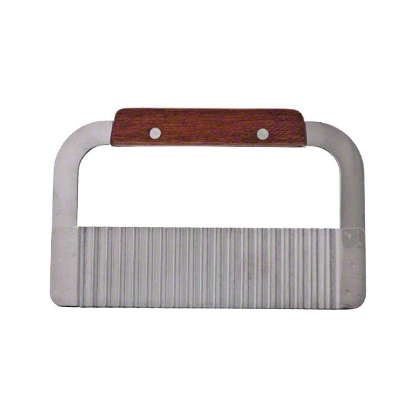 Stainless Steel Crinkle Garnisher w/ Wood Handle – Chefs' Toys