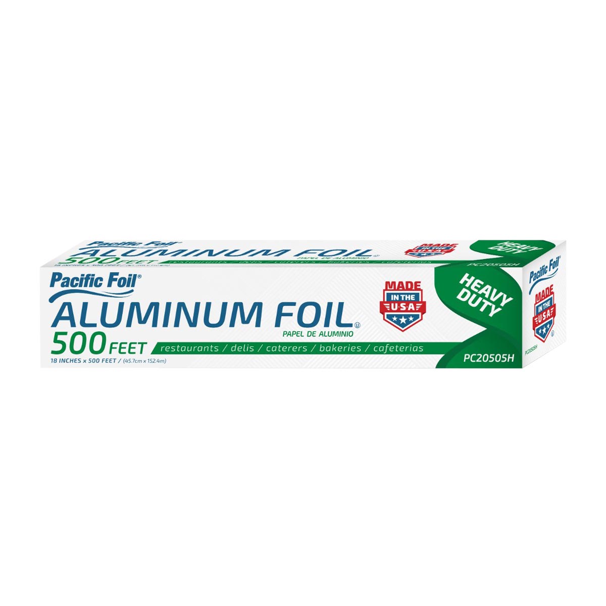 Pacific Foil Aluminum Foil Wrap, 18" x 500' Roll – Chefs' Toys