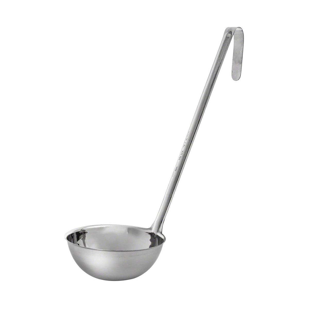 Stainless Steel Ladle, 16 oz., 11-1/4" – Chefs' Toys