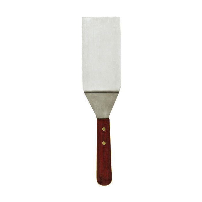 Square End Turner w/ Wooden Handle, 7-1/2" x 3" – Chefs' Toys