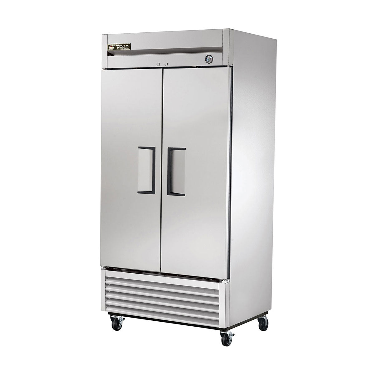 True T-35F T-Series Solid Door Reach-In Freezer, 2 Section – Chefs' Toys