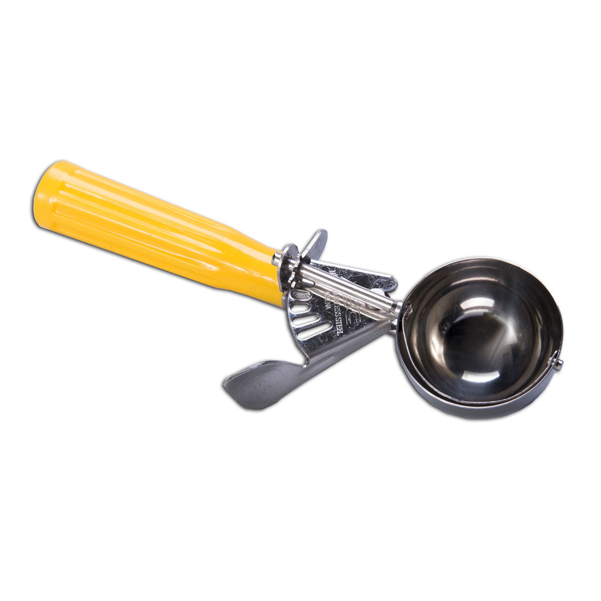 Culinary Essentials 859077 Dishers, Size 20, Yellow, 2 oz. – Chefs' Toys