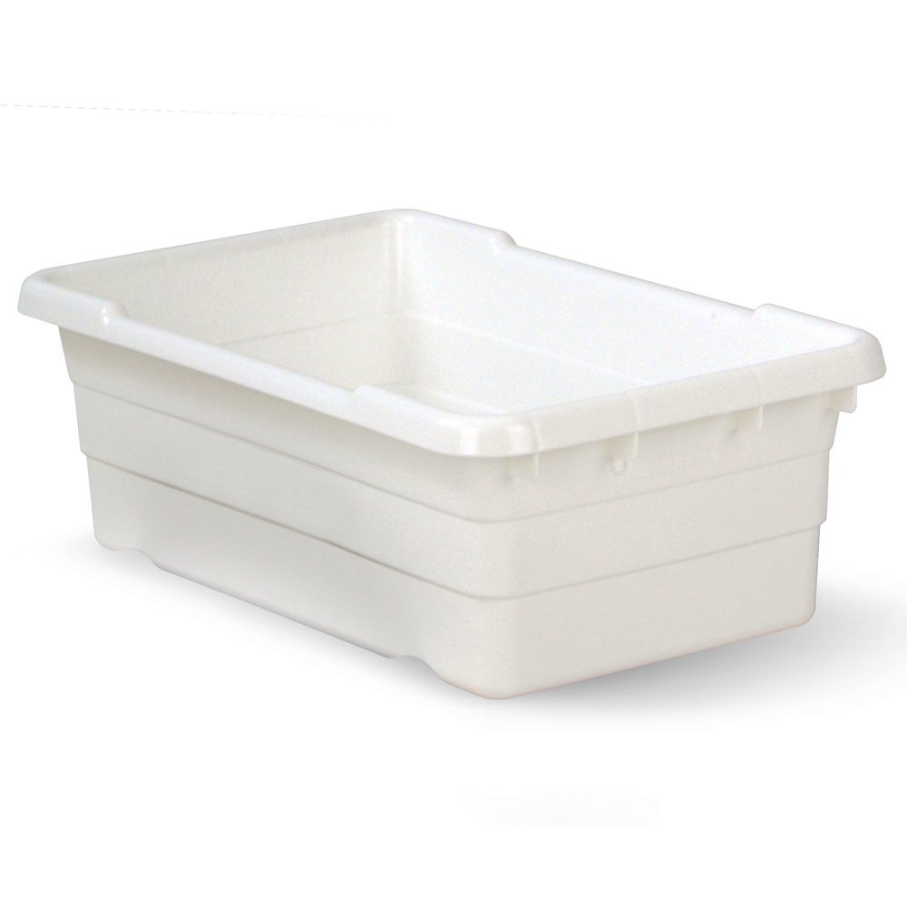 Lug Box, White, 50 Lb. Capacity – Chefs' Toys