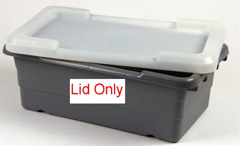 Lug Box Cover, Frosted White – Chefs' Toys